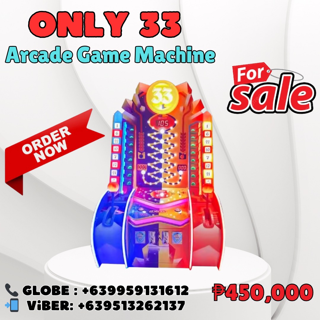 Best price only 33 Arcade Games Machine for sale, Video Gaming, Video ...