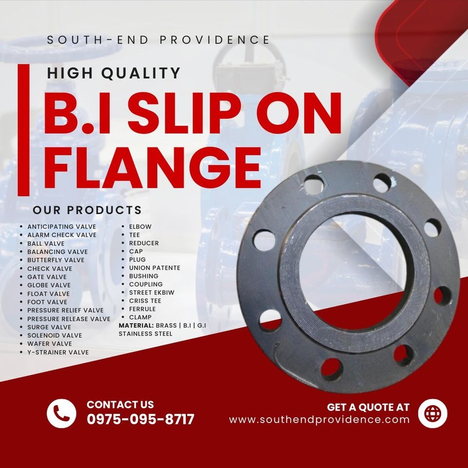 B.I Slip on Flange 2" ANSI 150 / Blind Flange, Commercial & Industrial ...