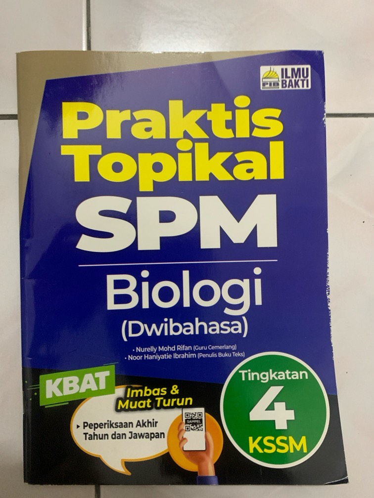 Biology Exercise book SPM Dual Language, Hobbies & Toys, Books ...