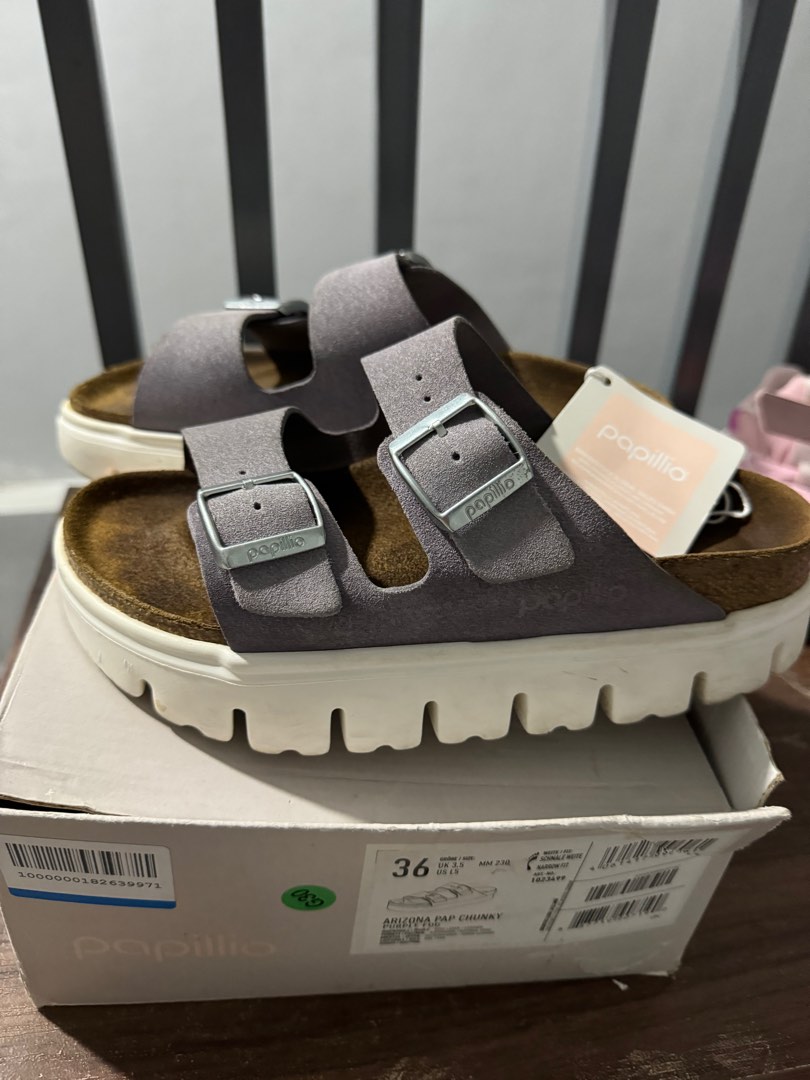 Birkenstock Papillio Chunky, Women's Fashion, Footwear, Wedges on Carousell