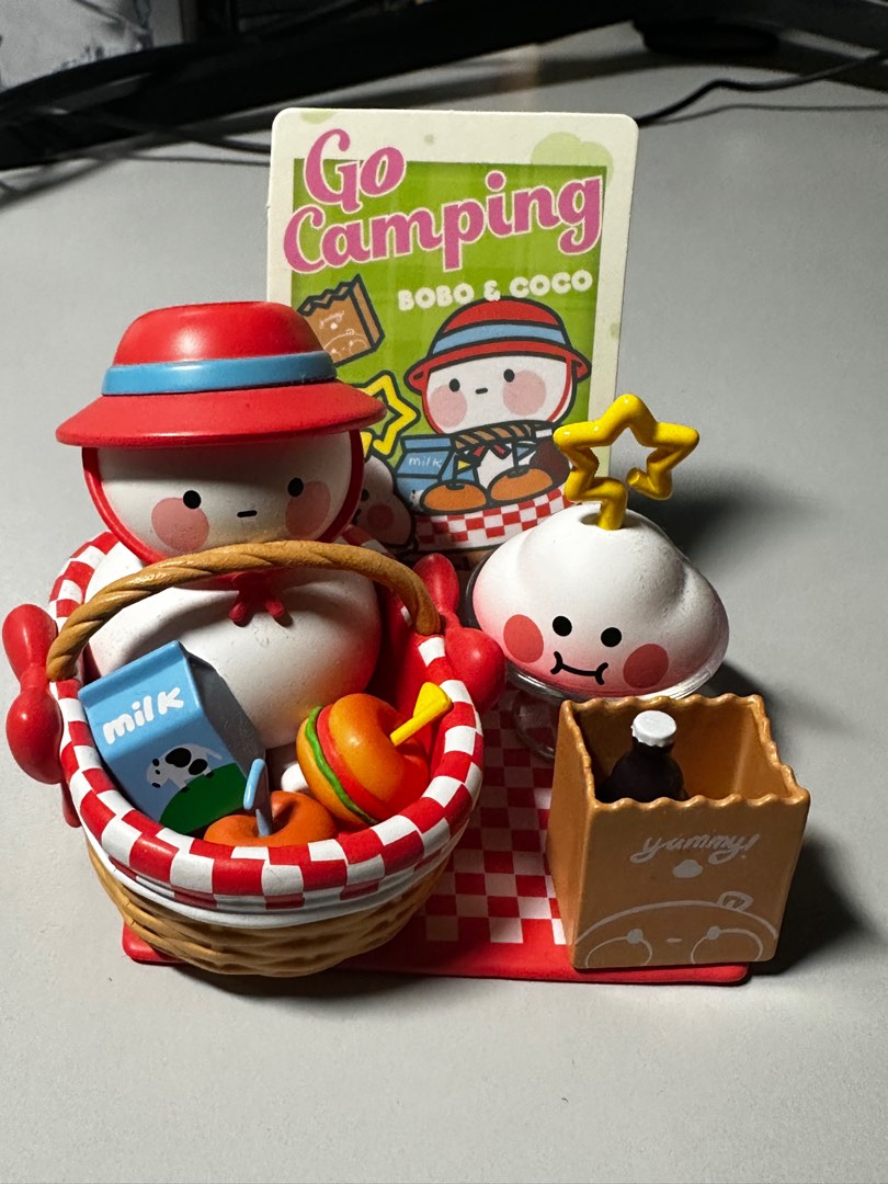 [SECRET BOX] Bobo & Coco Go Camping Pop Mart, Hobbies & Toys, Toys ...