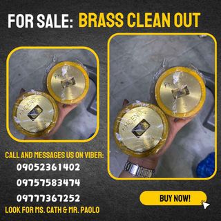 *BRASS CI-CLEAN OUT .*, Commercial & Industrial, Construction Tools ...