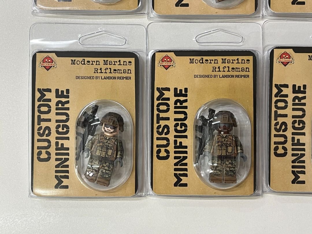 Brickmania - Modern Marine Rifleman V2 (Custom Lego Minifigure), 興趣及遊戲 ...