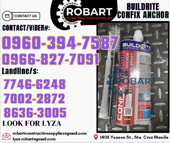 Buildrite Confix Anchor, Commercial & Industrial, Construction Tools ...