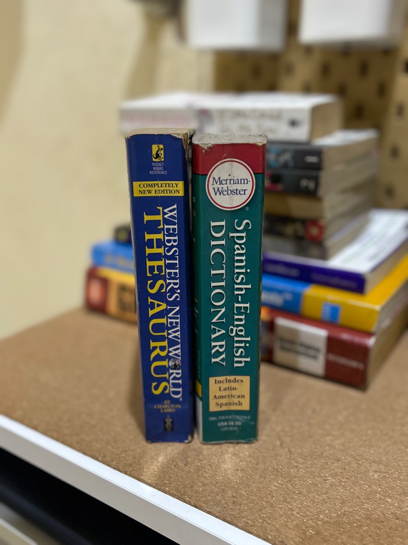 Bundle - Spanish and Thesaurus Dictionary, Hobbies & Toys, Books ...