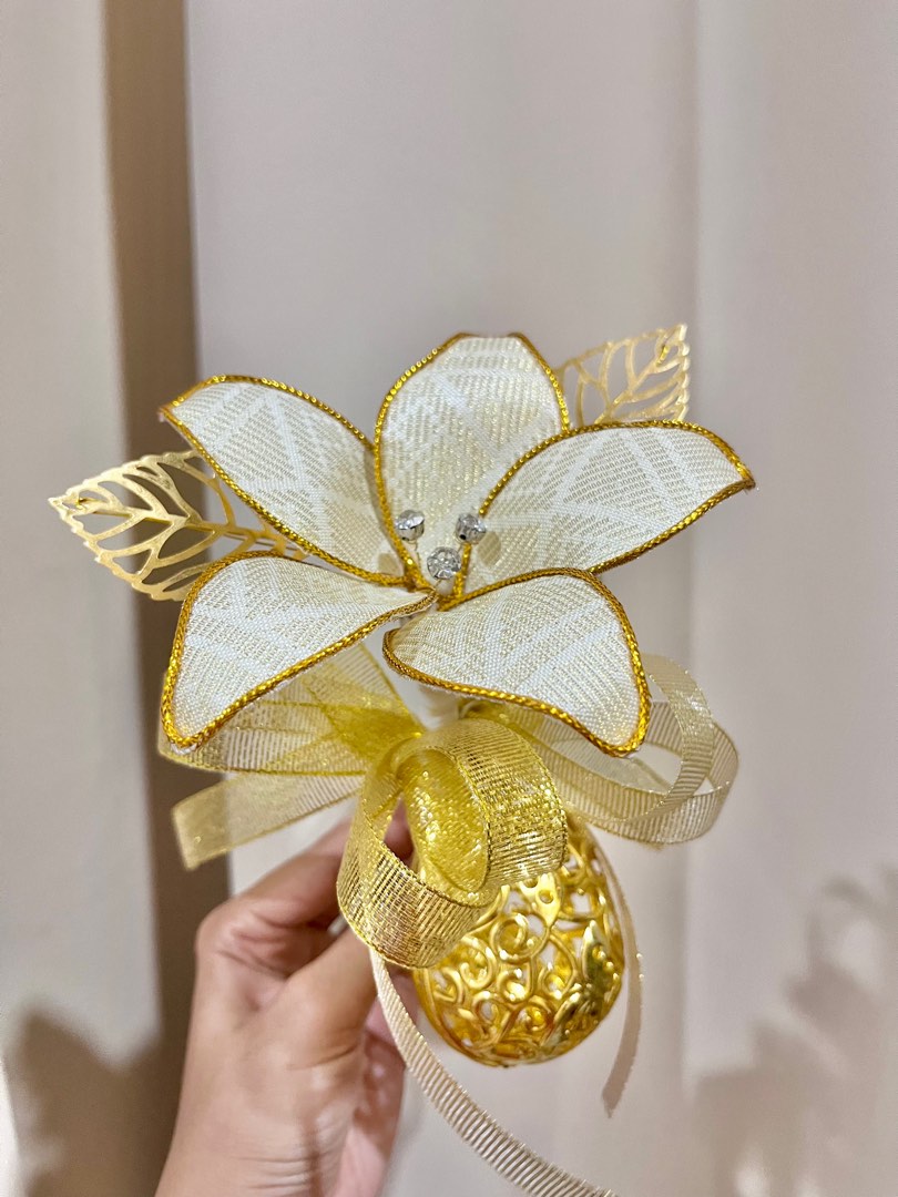 Bunga Pahar / Telur Songket, Hobbies & Toys, Stationery & Craft ...