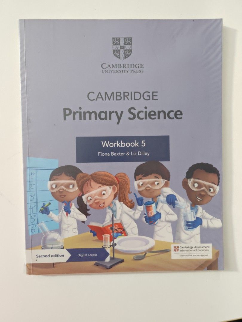 Cambridge Primary Science Workbook 5 with digital access code, Hobbies ...