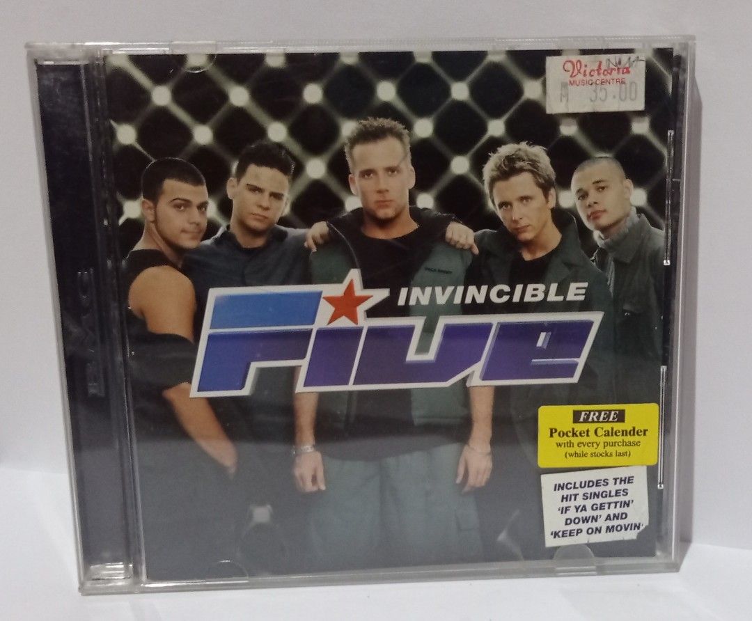 [CD] FIVE - INVINCIBLE, Hobbies & Toys, Music & Media, CDs & DVDs on Carousell