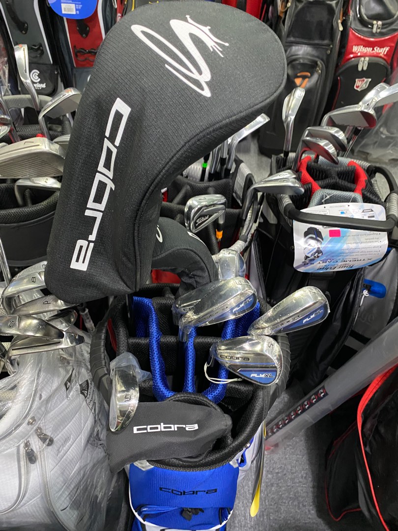 Cobra Fly XL Men Complete Golf Package Set (Regular), Sports Equipment ...