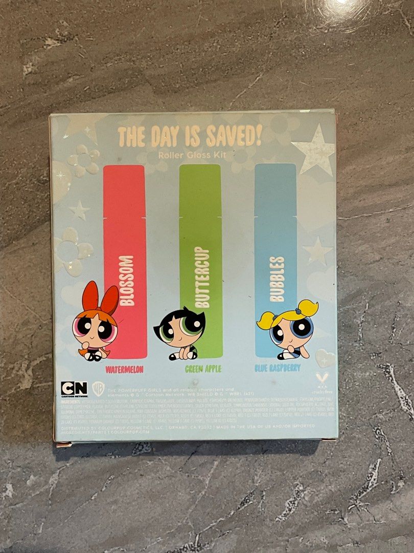 COLORPOP PowerPuff Girl’s Lip Gloss, Beauty & Personal Care, Face ...