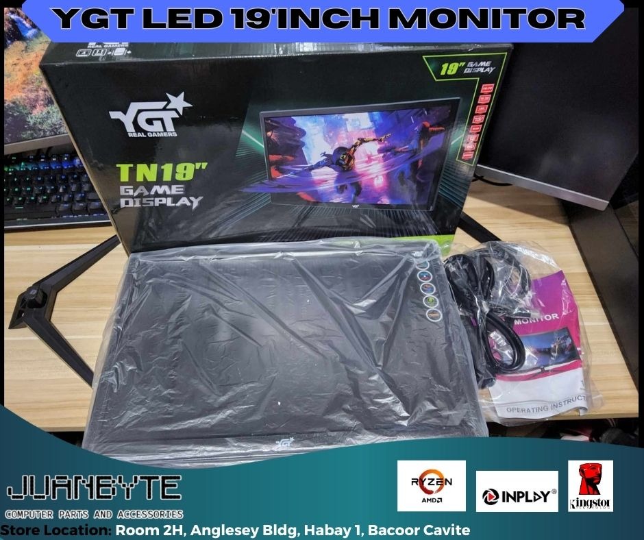 Computer monitor: YGT LED 19'Inch Monitor, Computers & Tech, Parts ...
