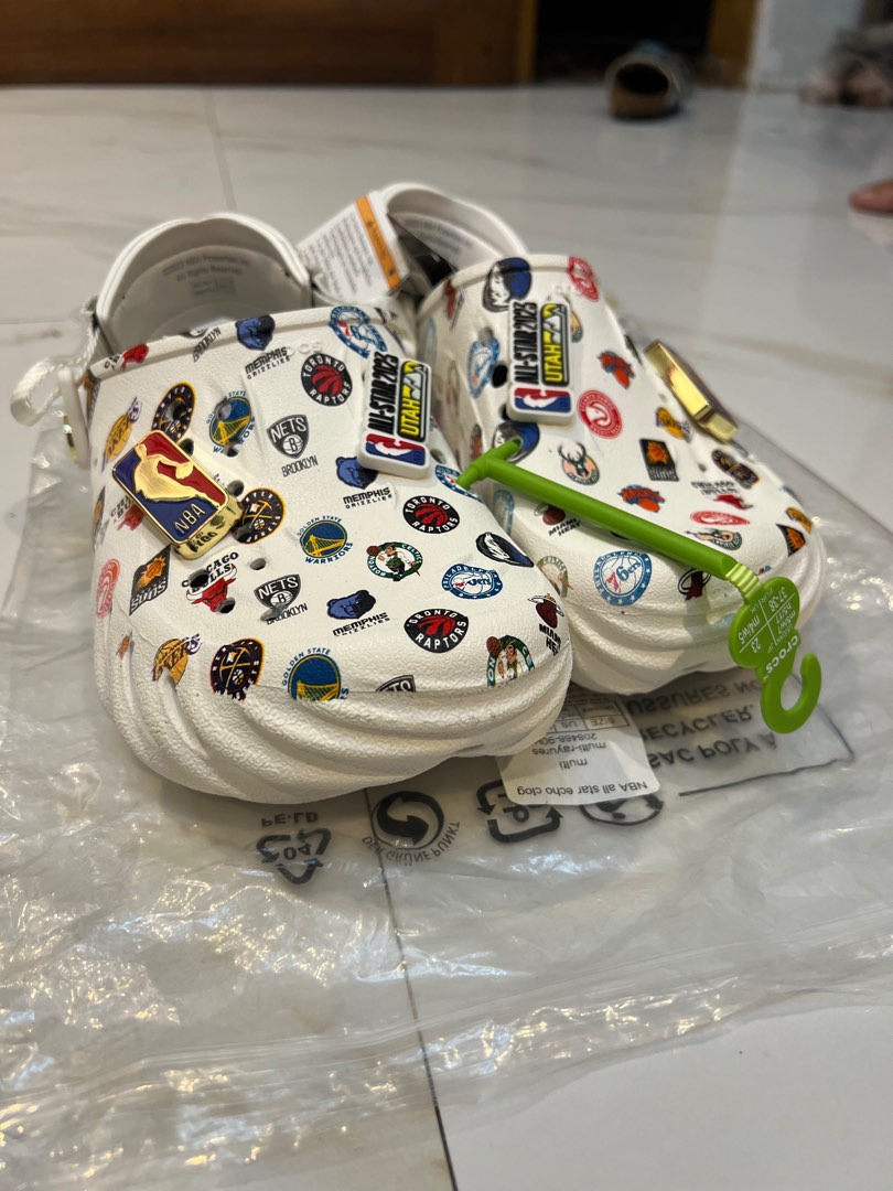 Crocs X Nba All Star Echo Clog, Luxury, Sneakers & Footwear on Carousell