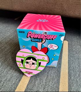 Popmart Crybaby Powerpuff Girls PPG Face Vinyl Plush Keychain, Hobbies ...