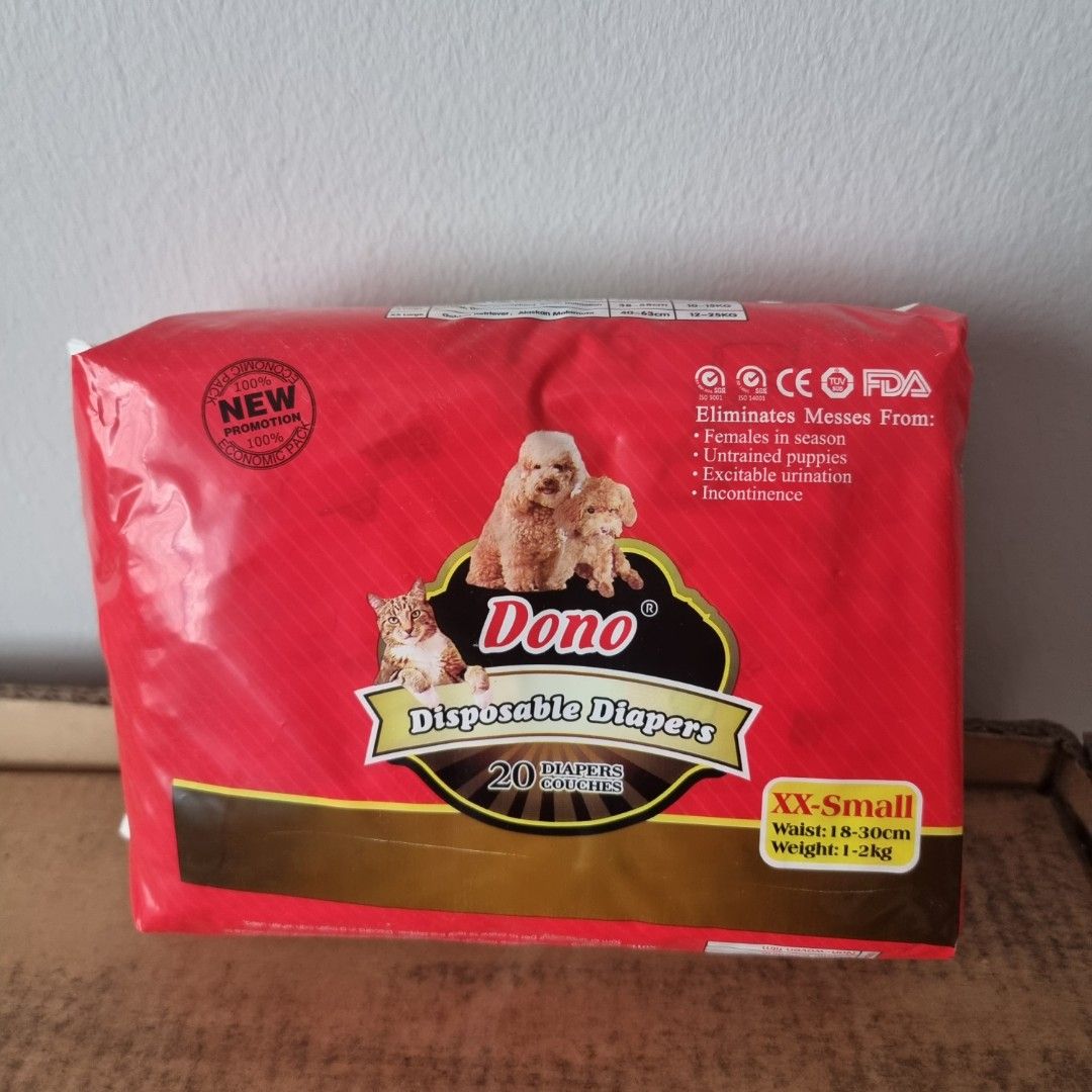 Dono disposable diapers, Pet Supplies, Homes & Other Pet Accessories on ...