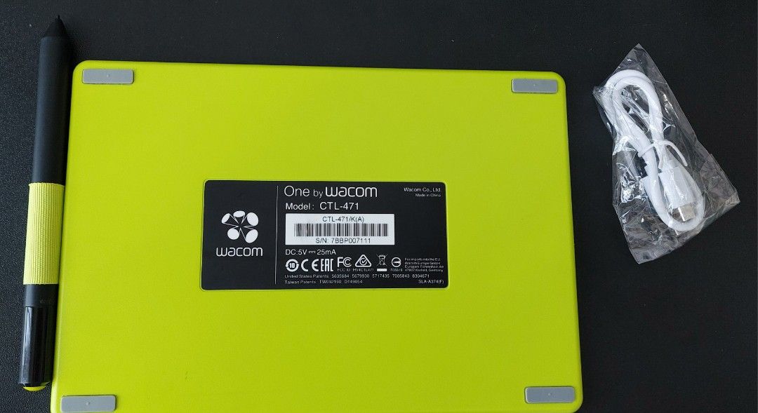 Drawing/graphic design Wacom CTL471 tablet with pen, Computers & Tech ...