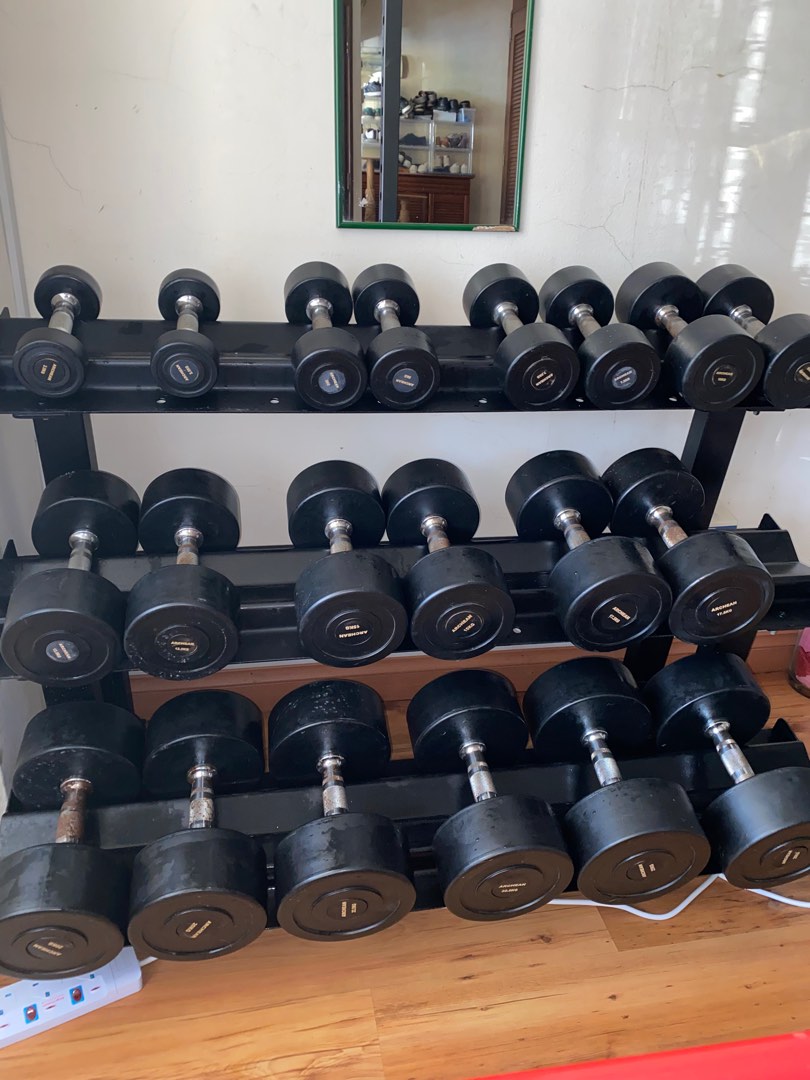 Dumbbells, Sports Equipment, Exercise & Fitness, Weights & Dumbells on ...