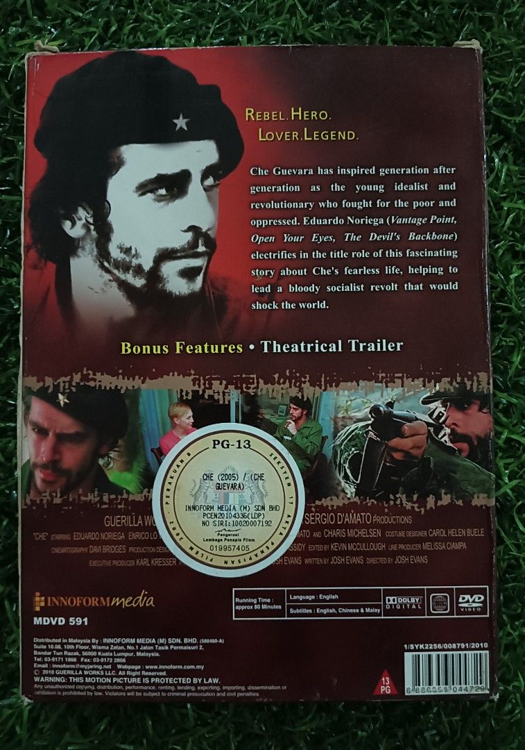 Dvd Che guevara, Hobbies & Toys, Music & Media, CDs & DVDs on Carousell