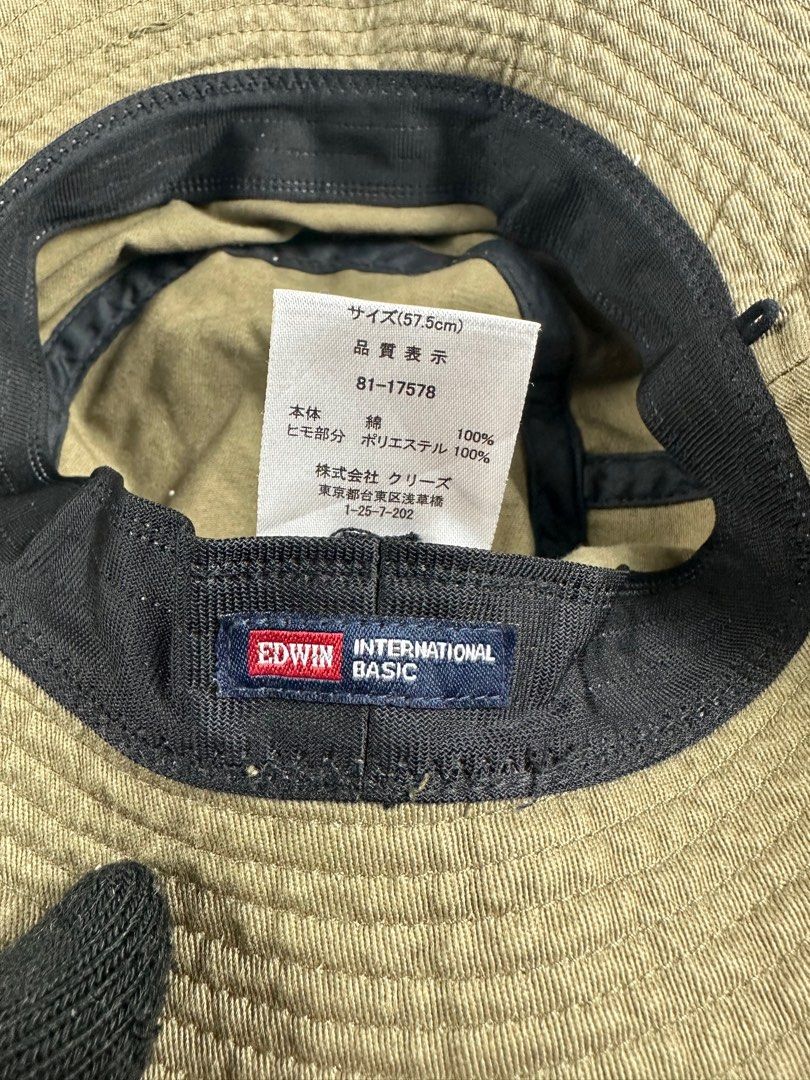 Edwin bucket hat, Women's Fashion, Watches & Accessories, Hats ...