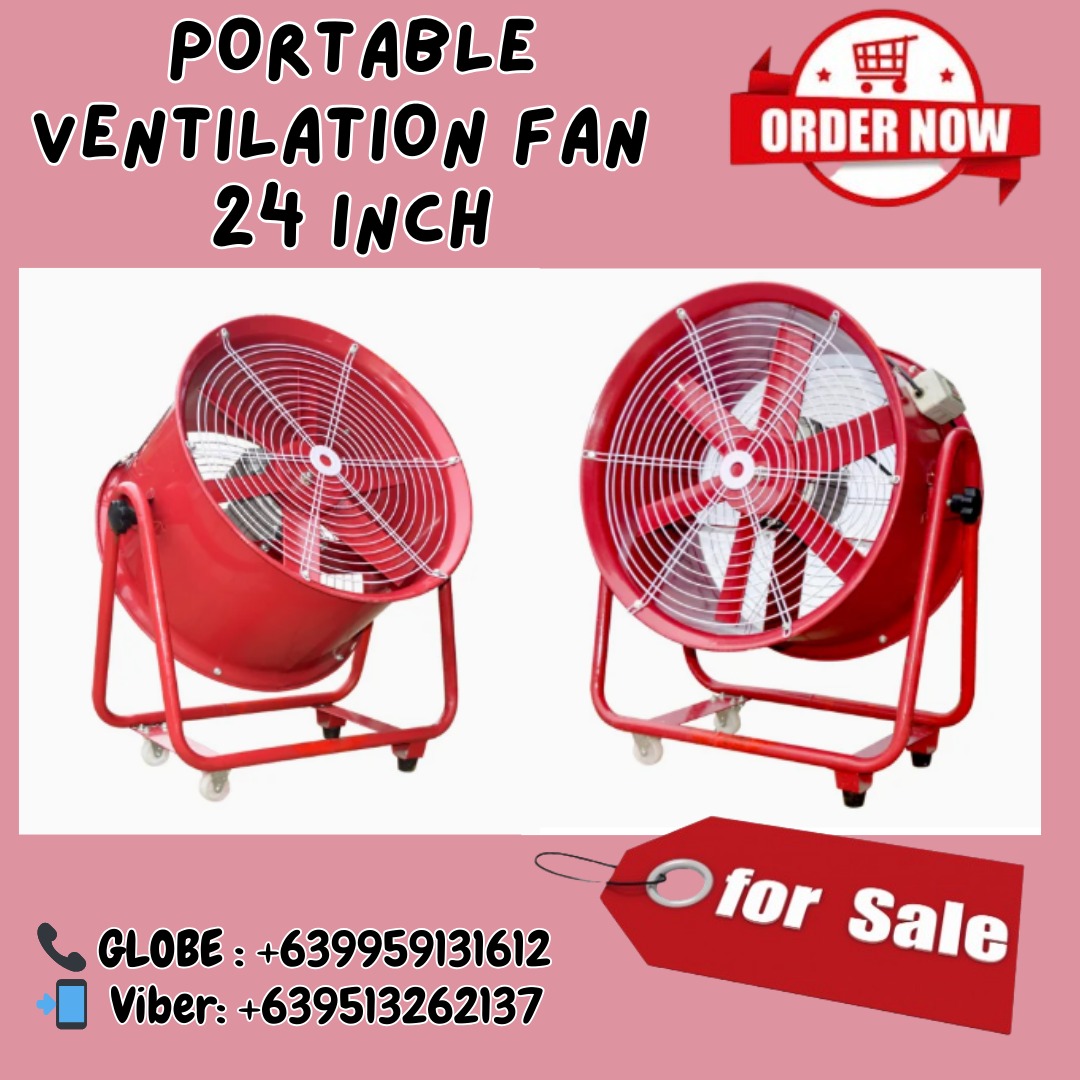 Electric Movable Portable Fan Exhaust Blower Ventilation Fans for ...