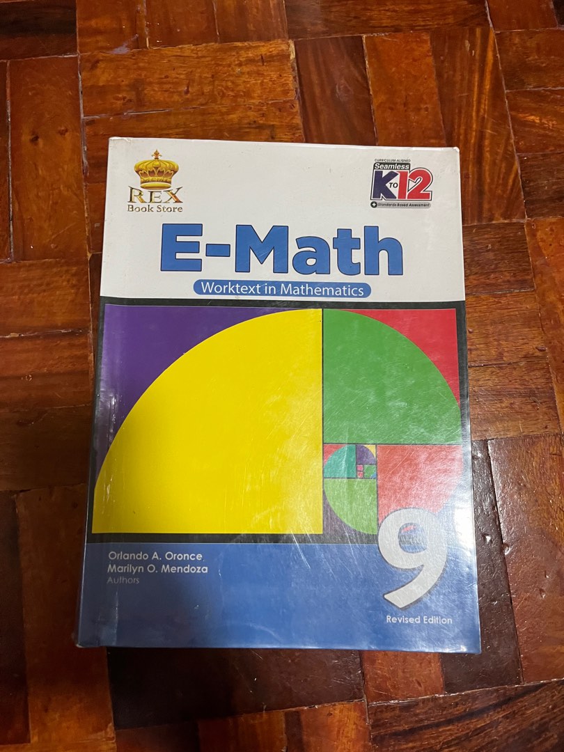 E-Math 9 (Grade 9 book), Hobbies & Toys, Books & Magazines, Textbooks ...