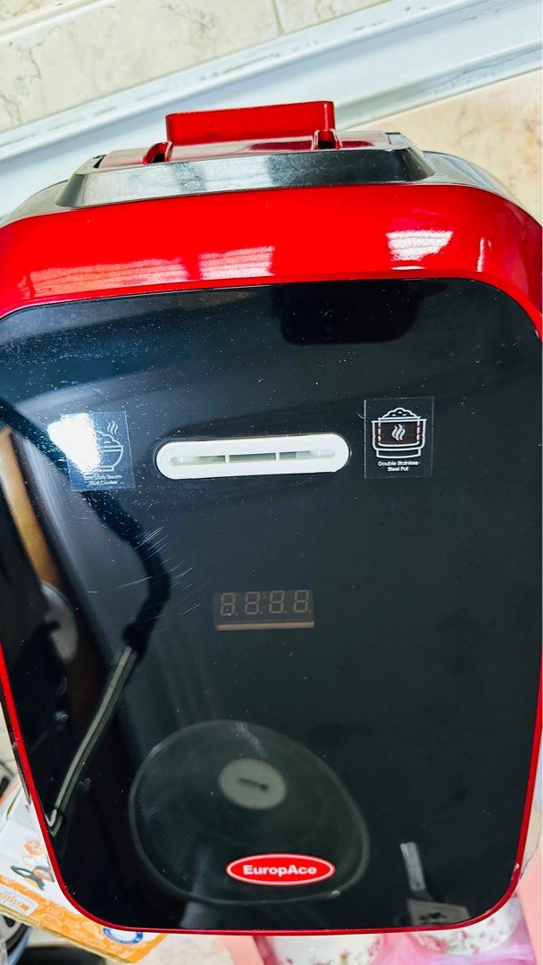 EuropAce low carb rice cooker 1.5l, TV & Home Appliances, Kitchen ...