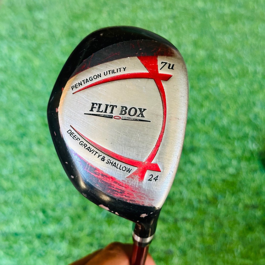 FLIT BOX 7u 24 degrees Golf Utility 7 Pentagon Utility - PreOwned, Sports Equipment, Sports ...