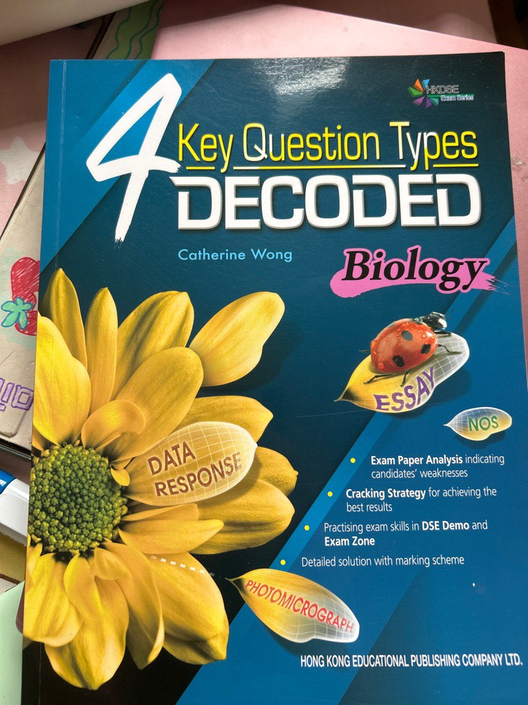 Four key question types decoded biology, 興趣及遊戲, 書本 & 文具, 教科書 - Carousell