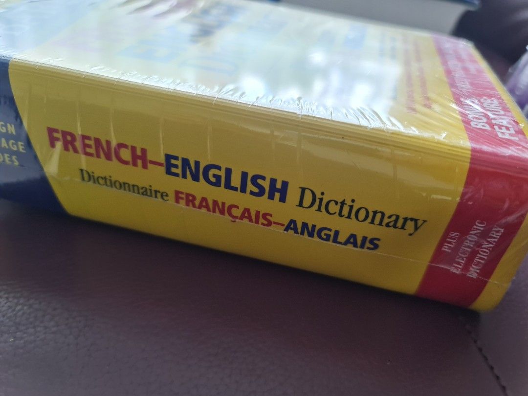 French - English Dictionary, Hobbies & Toys, Books & Magazines ...