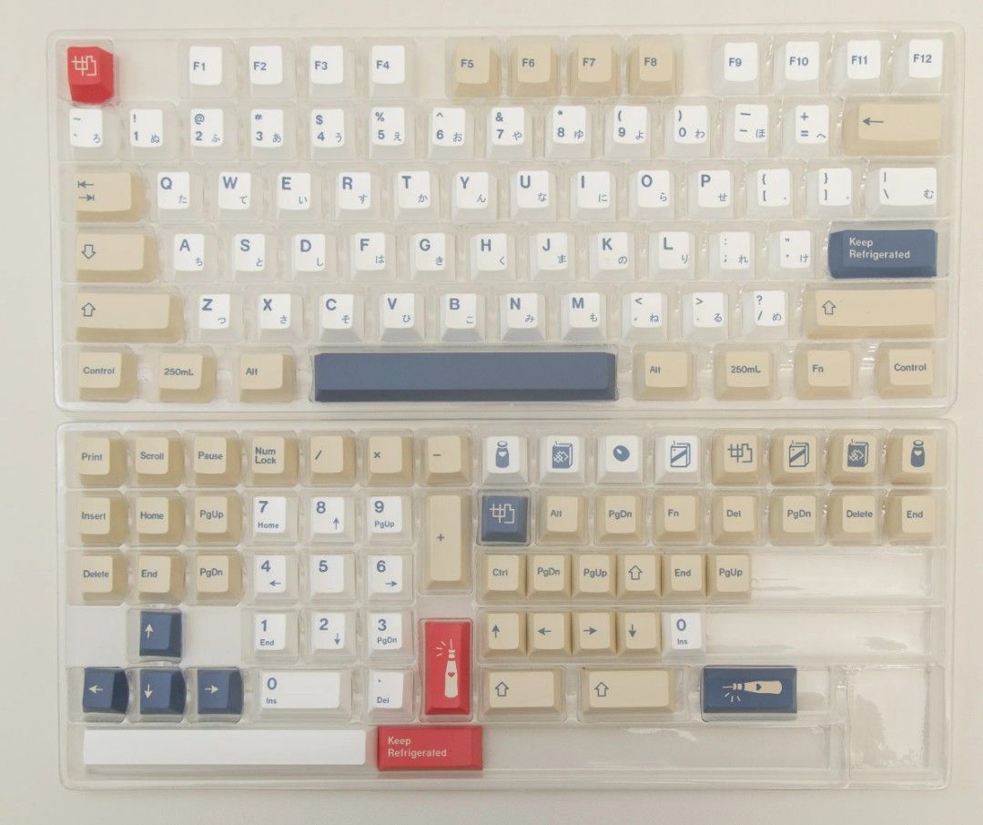 GMK Soy Milk Japanese Keycap, Computers & Tech, Parts & Accessories ...