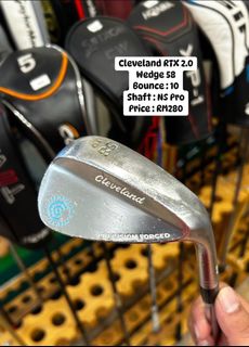 Golf Wedge 60 Cleveland RTX 2.0, Sports Equipment, Sports & Games, Golf ...
