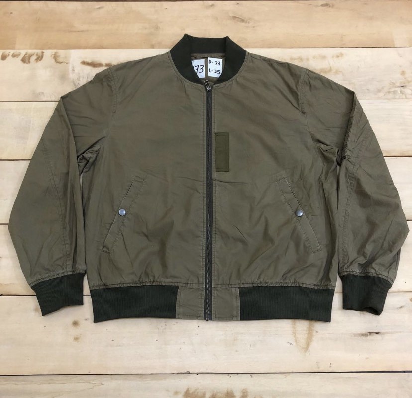 GU BOMBER FLIGHT JACKET M. A173, Men's Fashion, Coats, Jackets and ...
