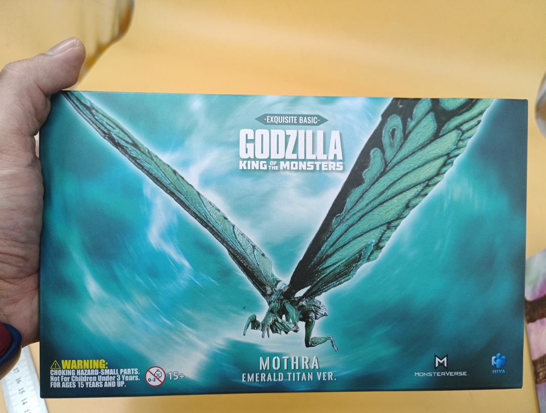 Hiya Exquisite Basic GODZILLA KING OF THE MONSTERS - Mothra Emerald ...
