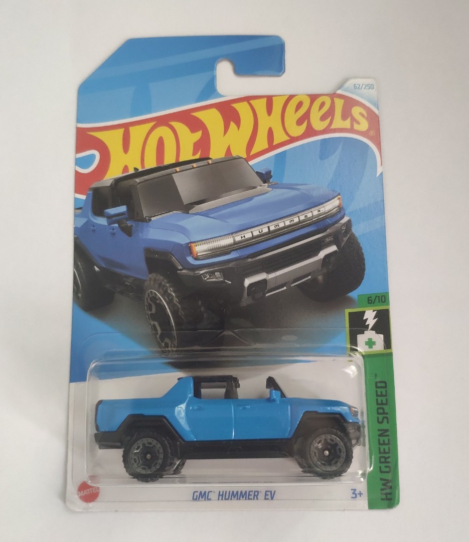 Hot Wheels HW GREEN SPEED GMC HUMMER EV, Hobbies & Toys, Toys & Games ...