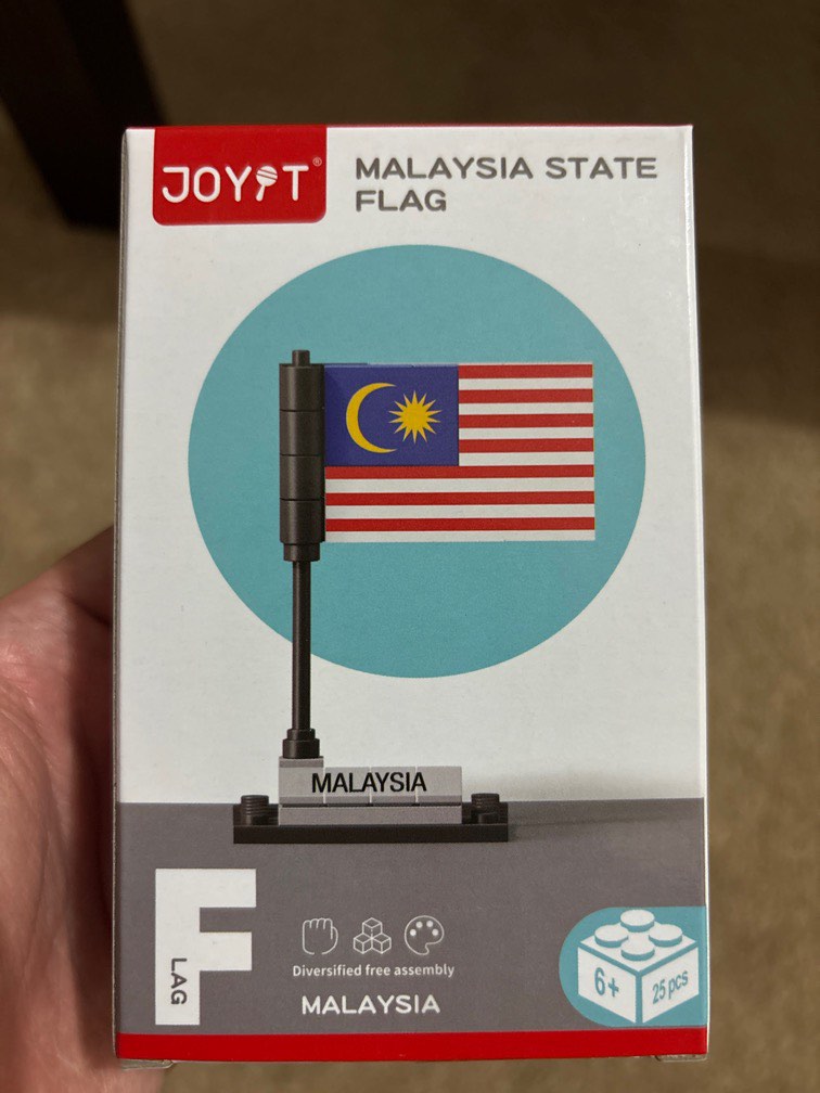 Joyit Malaysia State Flag Bendera Lego Brick Eco Shop, Hobbies & Toys ...