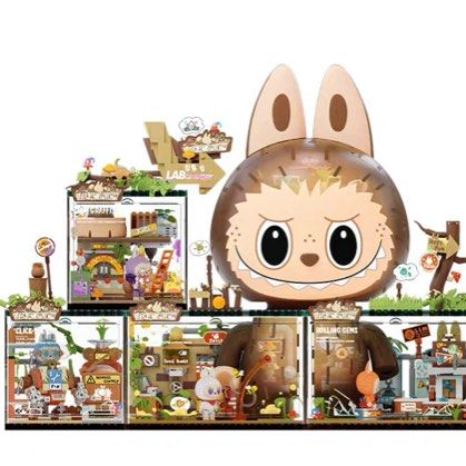 LABUBU THE MONSTERS POPMART FOREST SECRET BASE SERIES (PLAYFUL HOME ...