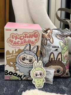 GREEN GRAPE labubu - the monsters tasty macarons popmart pop mart ...