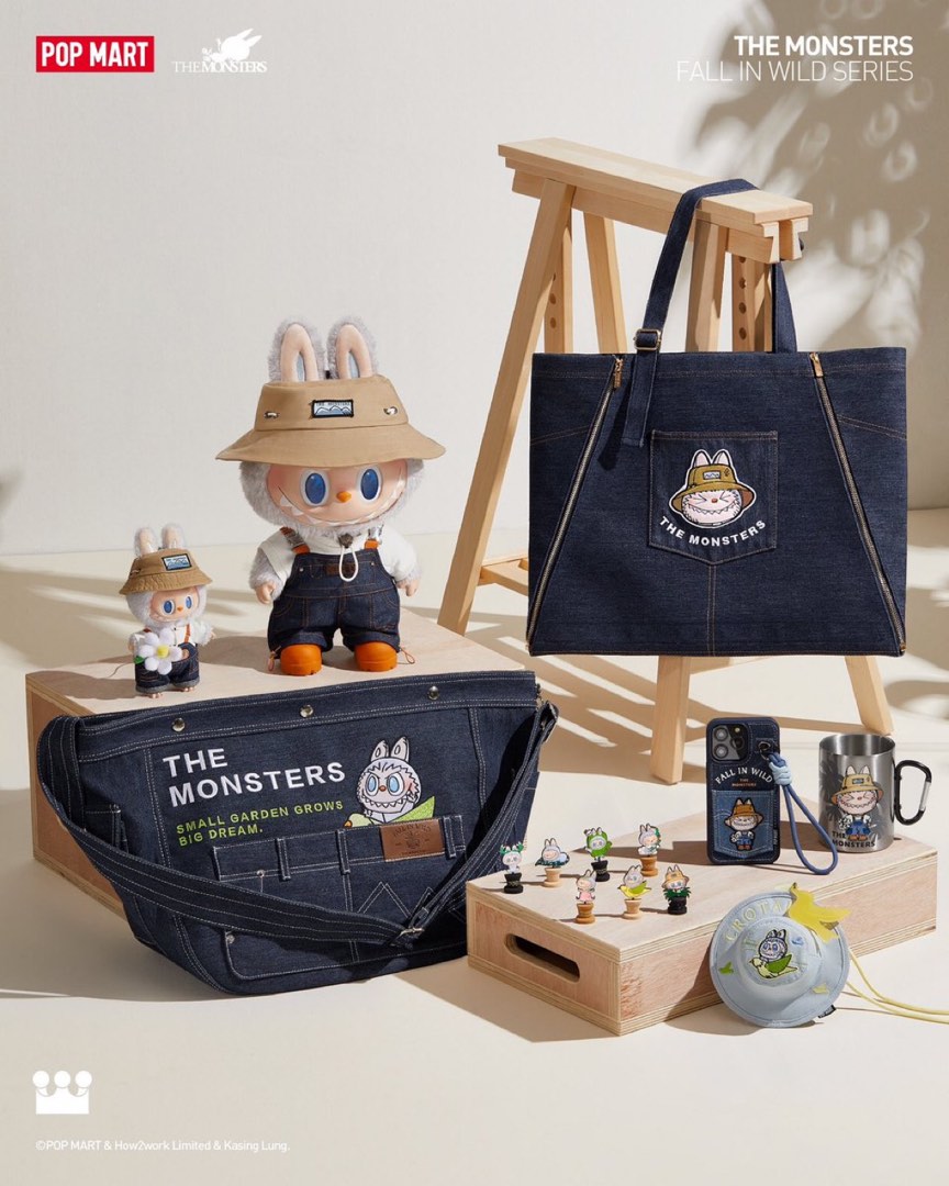 Labubu the monster bag popmart, Toys & Collectibles, Mainan di Carousell