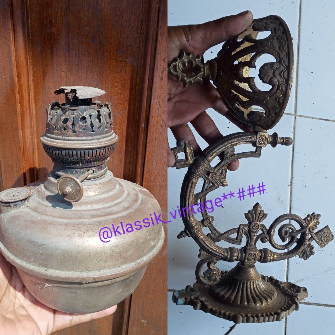 Lampu dinding jadul, Antik, Lainnya di Carousell