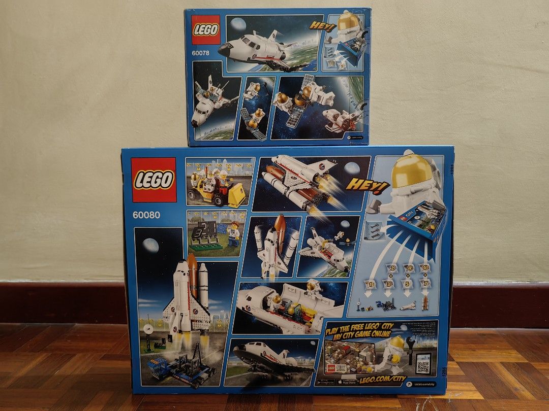 Lego City 60078 & 60080, Hobbies & Toys, Toys & Games on Carousell