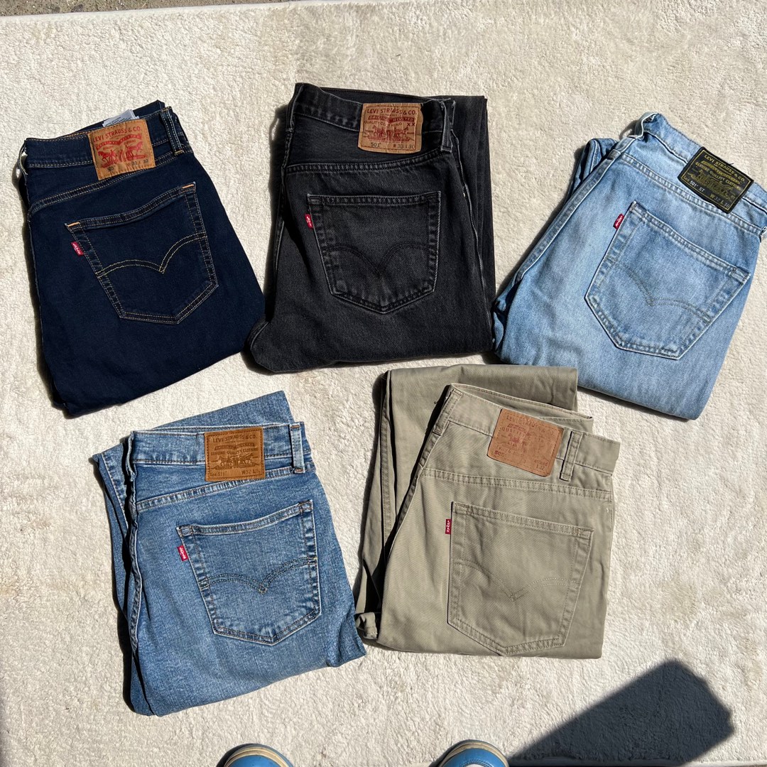 Levis Pants, Men's Fashion, Bottoms, Jeans on Carousell