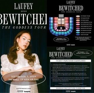 Laufey Bewitched Goddess Tour Tix, Tickets & Vouchers, Event Tickets on ...