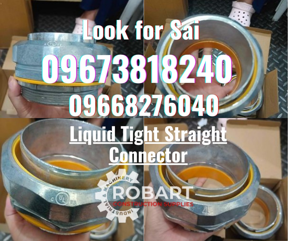 Liquid Tight Straight Connector, Commercial & Industrial, Construction ...