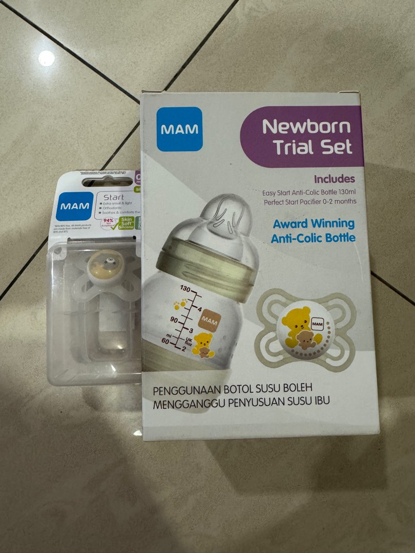 MAM newborn trial set & pacifier, Babies & Kids, Nursing & Feeding ...
