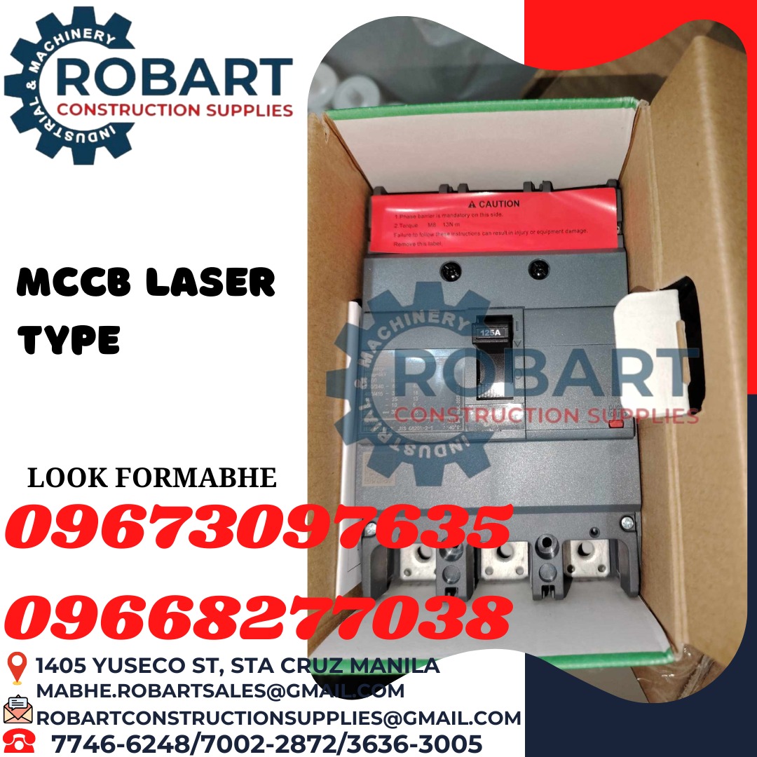MCCB Laser Type, Commercial & Industrial, Construction Tools ...
