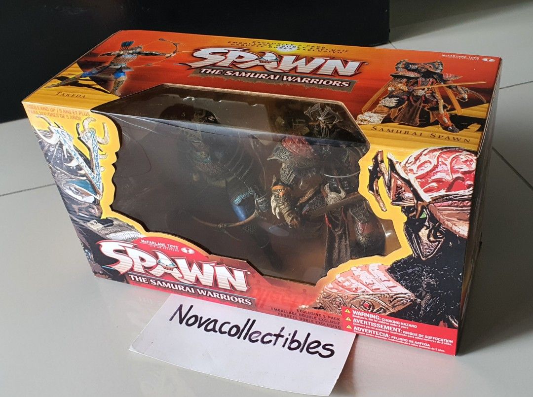 McFarlane Spawn the Samurai Warriors Deluxe box MIB, Hobbies & Toys ...