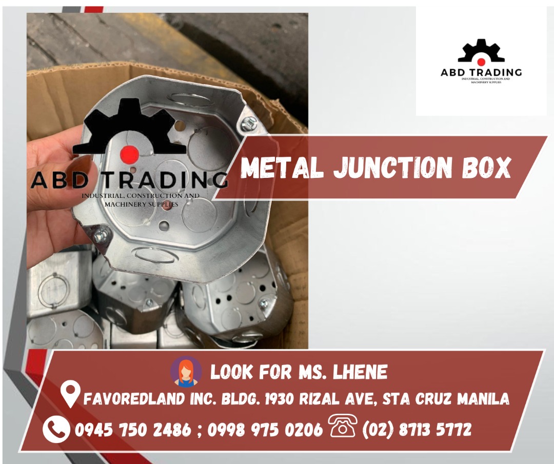 METAL JUNCTION BOX, Commercial & Industrial, Construction Tools ...