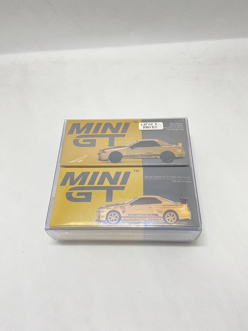 Mini GT Lot Top Secret Gold, Hobbies & Toys, Collectibles & Memorabilia ...