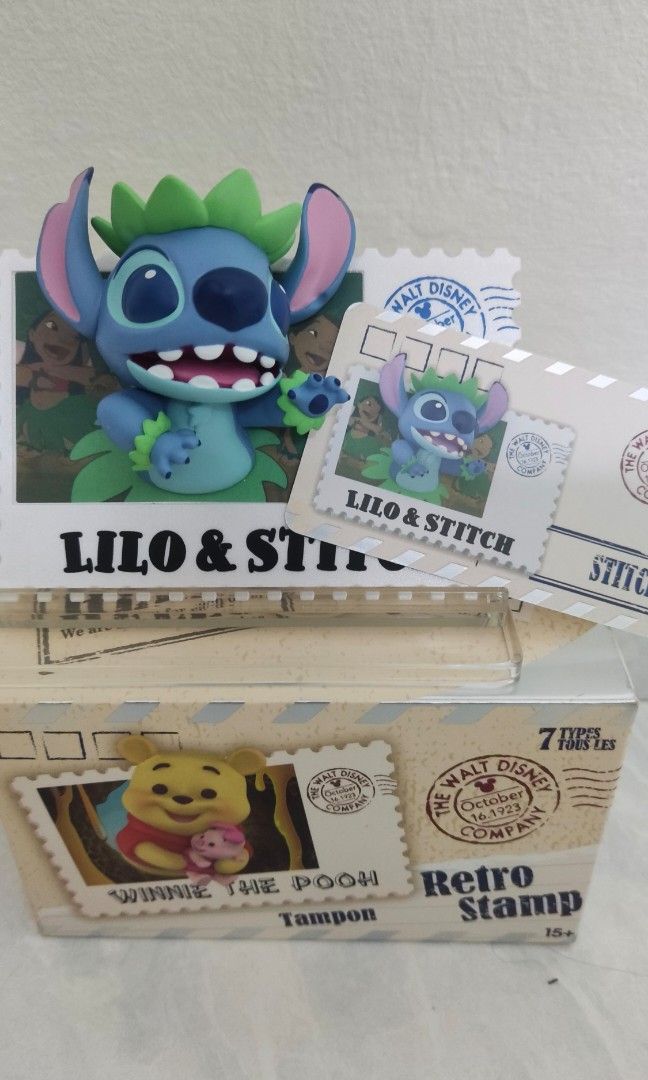 Miniso Disney Retro Stamp Lilo & Stitch 史迪奇, Hobbies & Toys, Toys ...