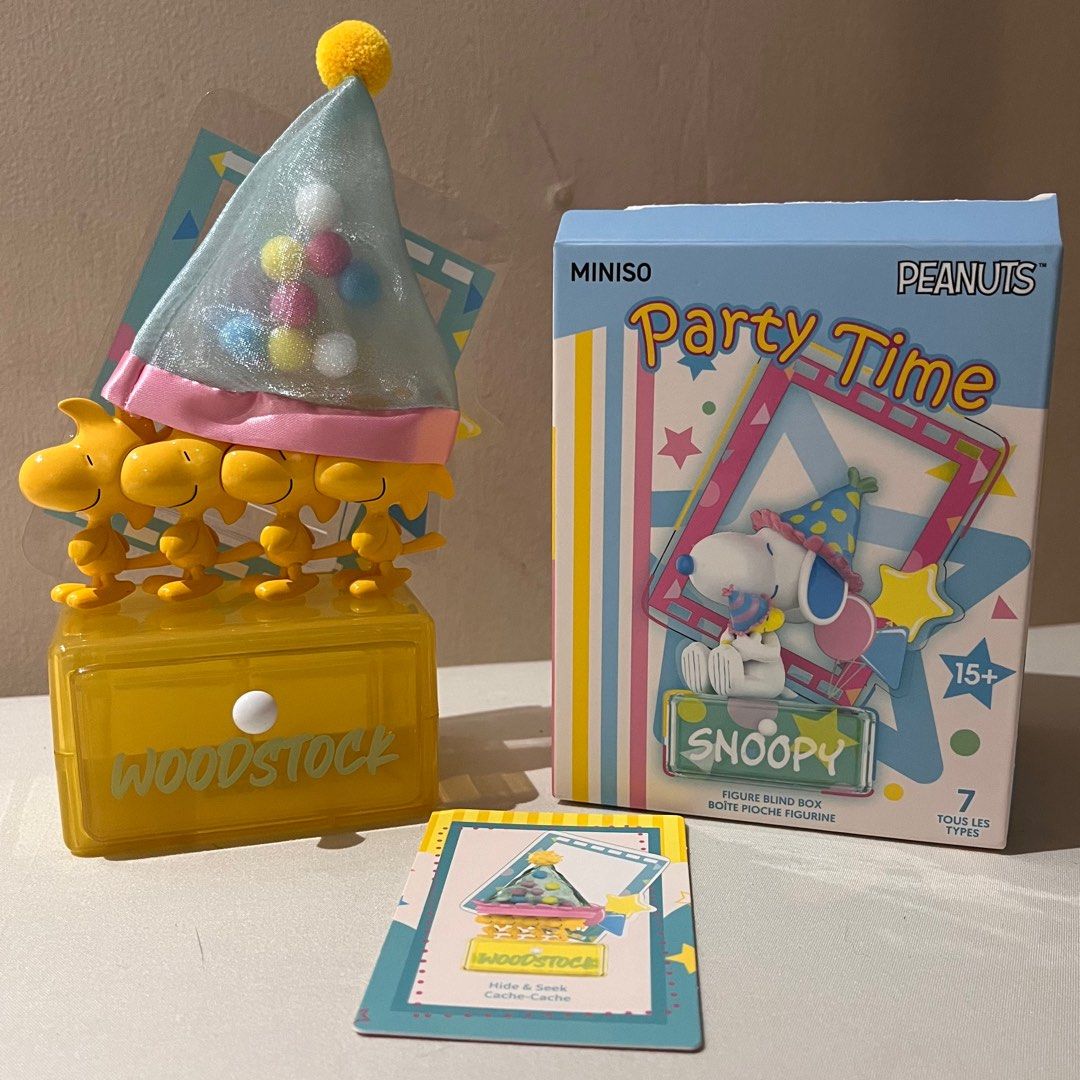 Miniso Snoopy Blind Box, Hobbies & Toys, Toys & Games on Carousell