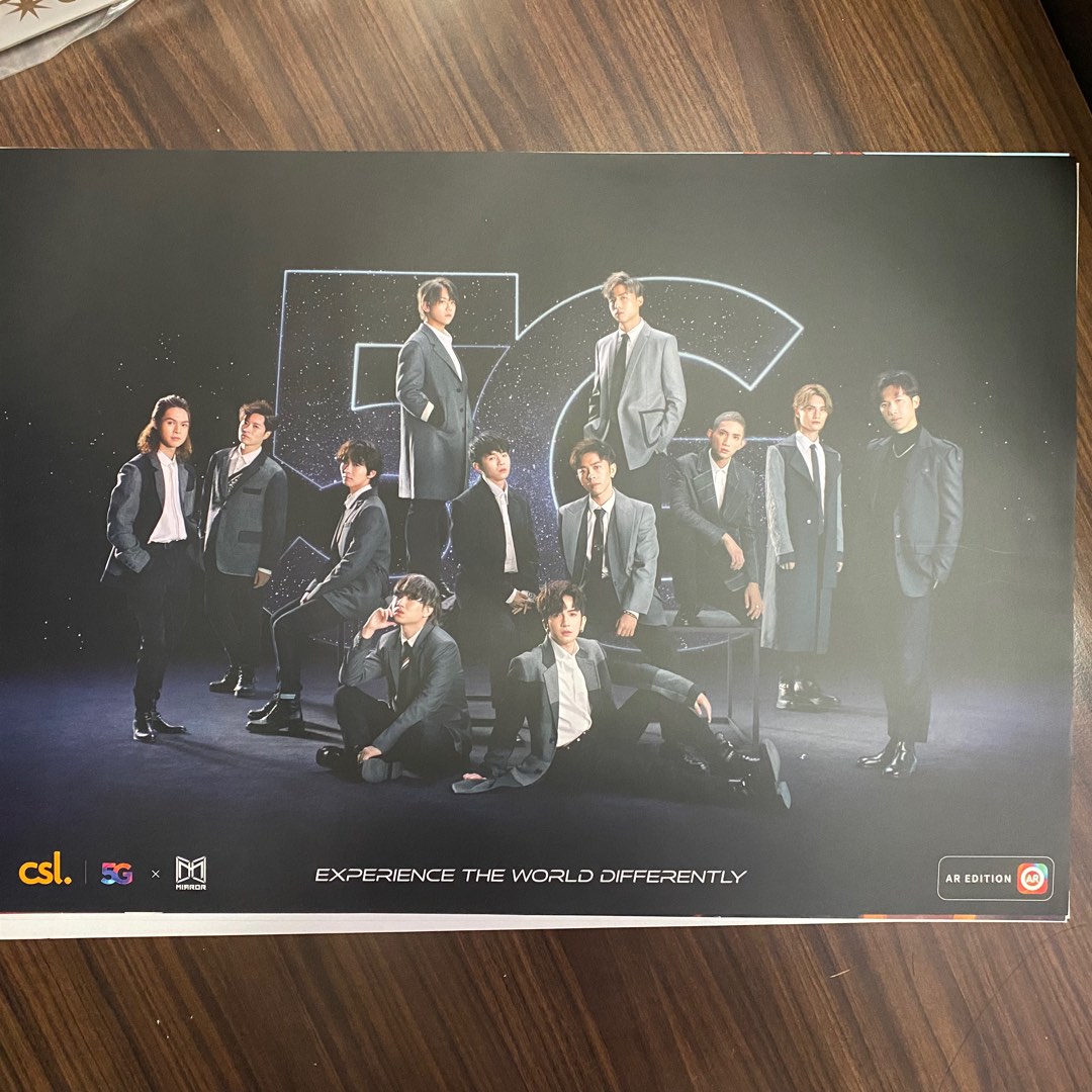 Mirror CSL poster Anson Lo 盧瀚霆 海報, 興趣及遊戲, 收藏品及紀念品, 明星周邊 - Carousell